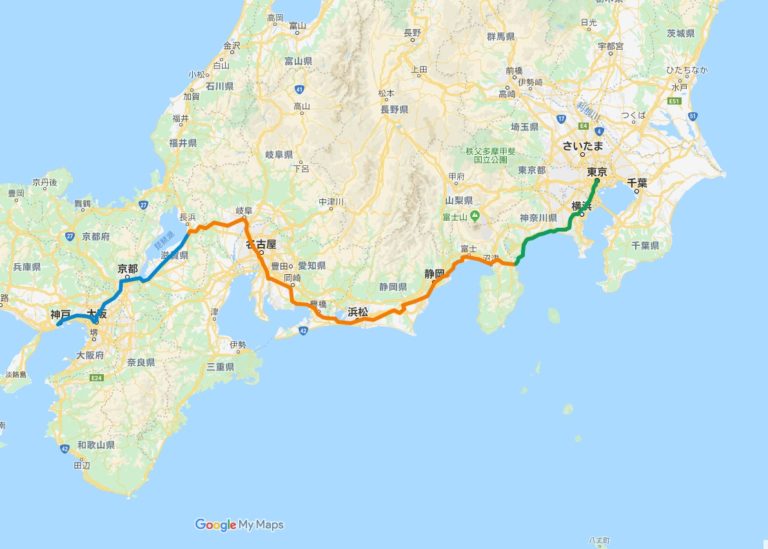 【まとめ】東海道本線(東京=神戸)を在来線で【電車旅】